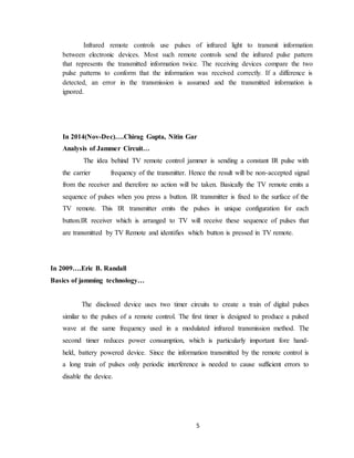 TV Remote Jammer | DOCX