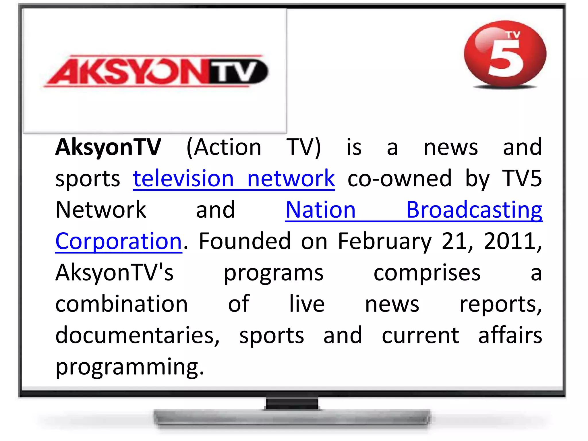 Tv5 Philippines | PPTX