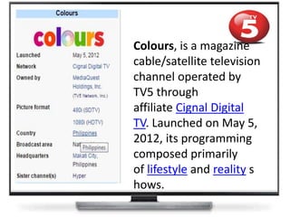 Tv5 Philippines | PPTX