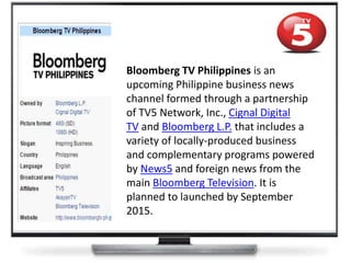 Tv5 Philippines | PPTX