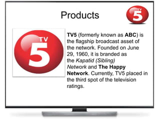 Tv5 Philippines | PPTX