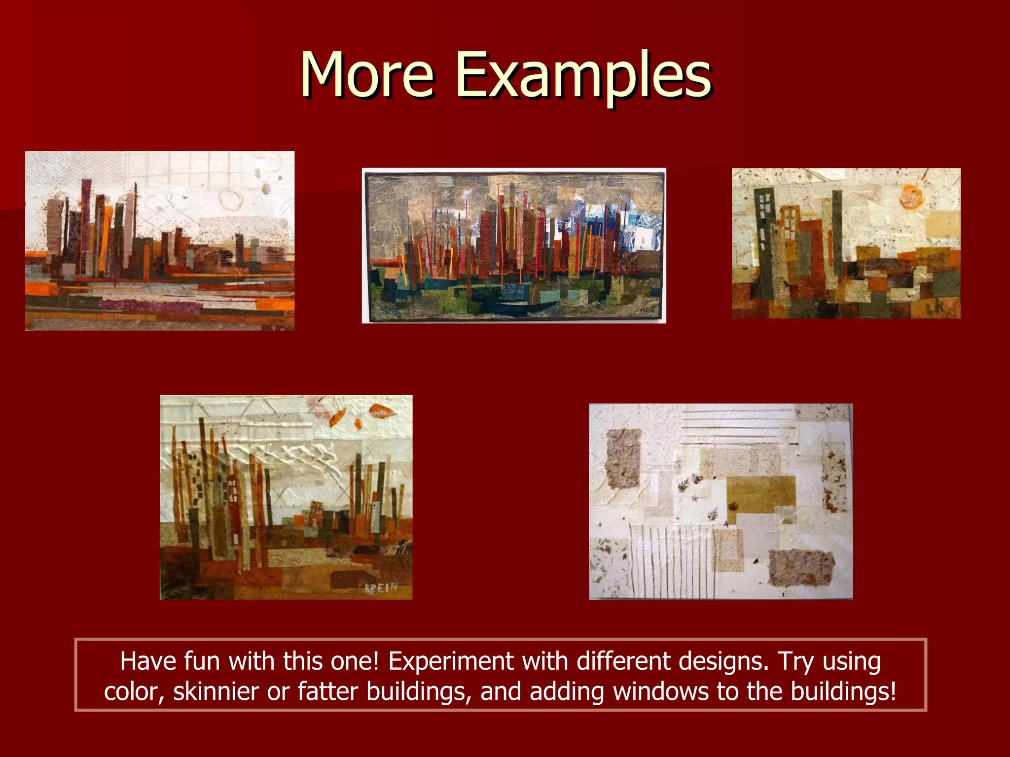CityScape Collage Project | PPT