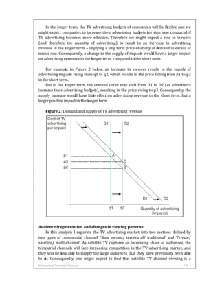 Economic Study of Television Advertising Market in Bangladesh | PDF
