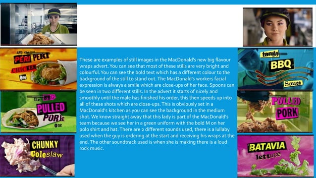 Tv advert analysis | PPT