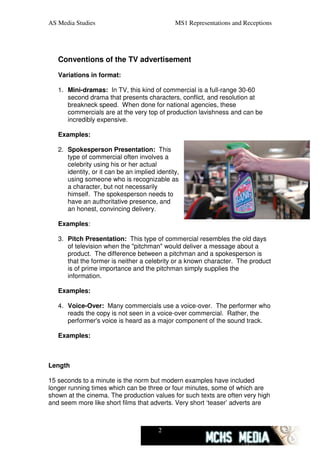 Tv advertising case study | PDF