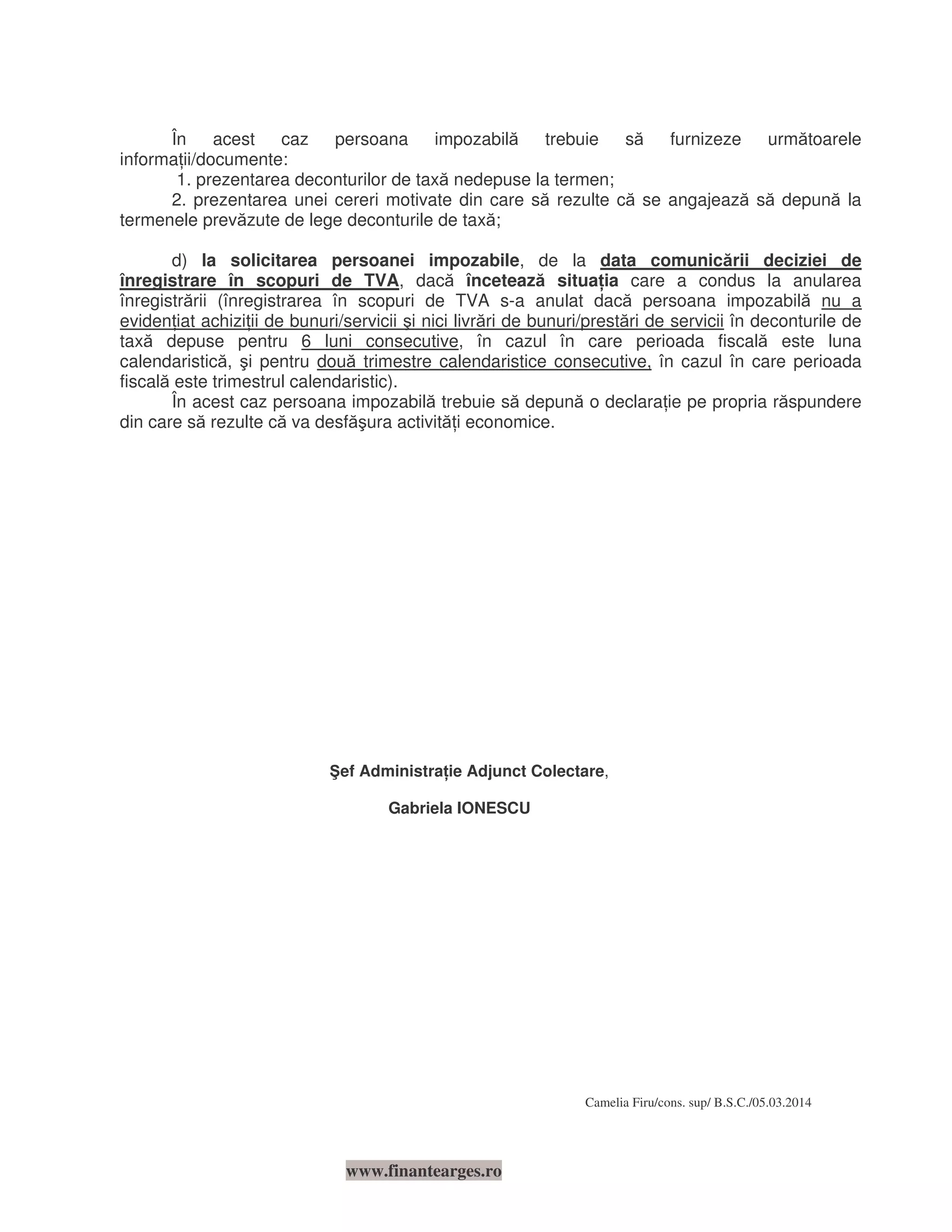 Material TVA - art. 153, alin. 9 | PDF