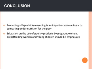 An overview of village chicken-keeping practices in Sanza ward in ...