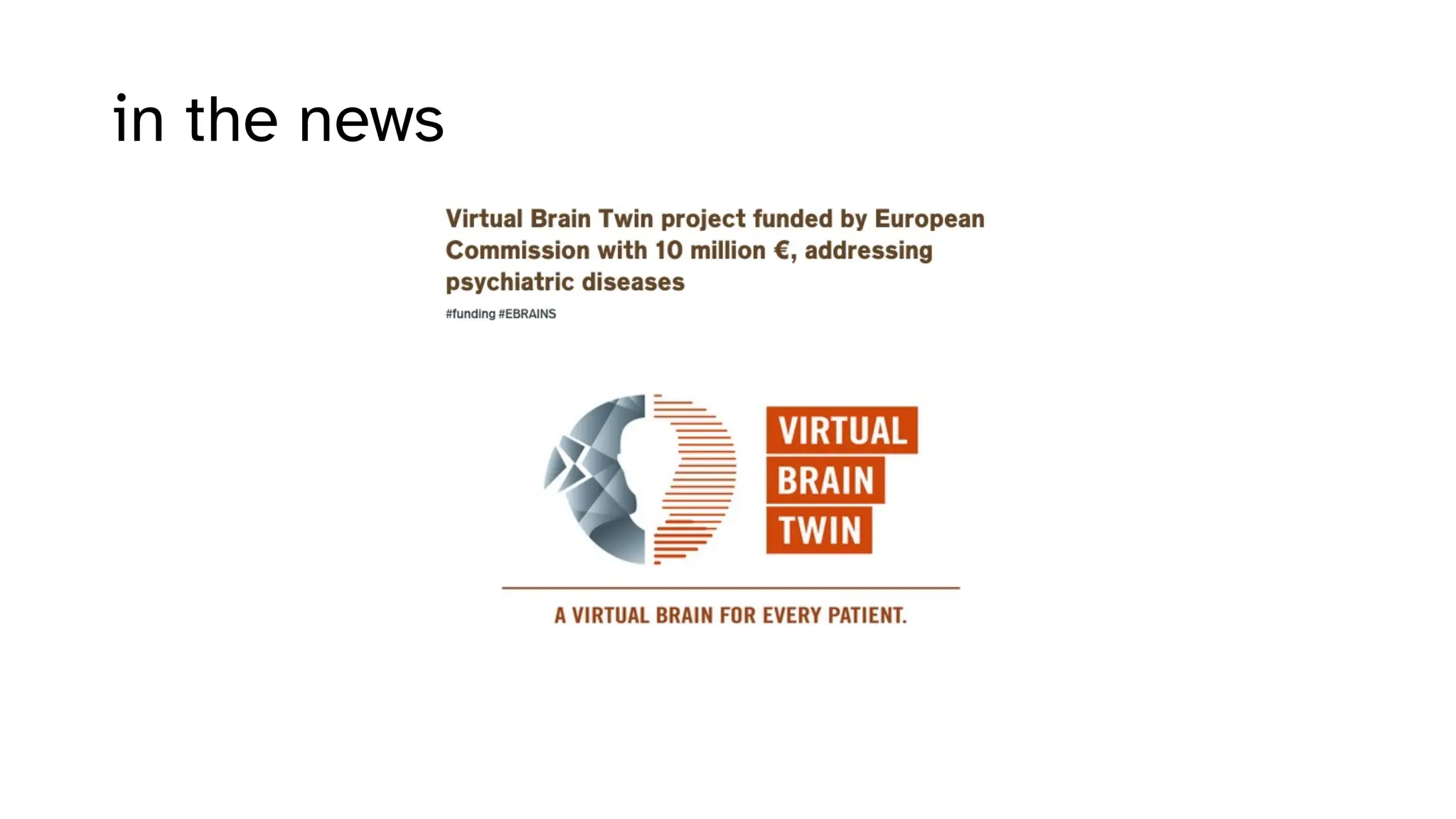 The virtual brain: an introduction and 3 clinical examples | PPT