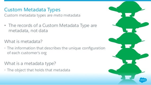 Use Custom Metadata Types For Easy Alm And Compliance For Your Custom A