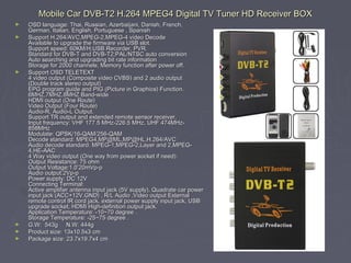 Dealfon TV Box,TV Stick | PPT