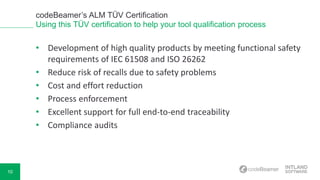 TÜV Certification: Simplify Tool Qualification for safety-critical ...