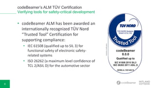 TÜV Certification: Simplify Tool Qualification for safety-critical ...