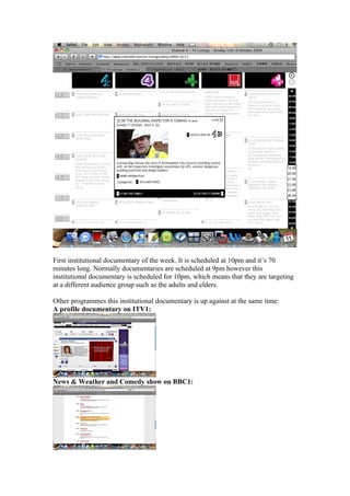 Tv Channel Analysis | DOC