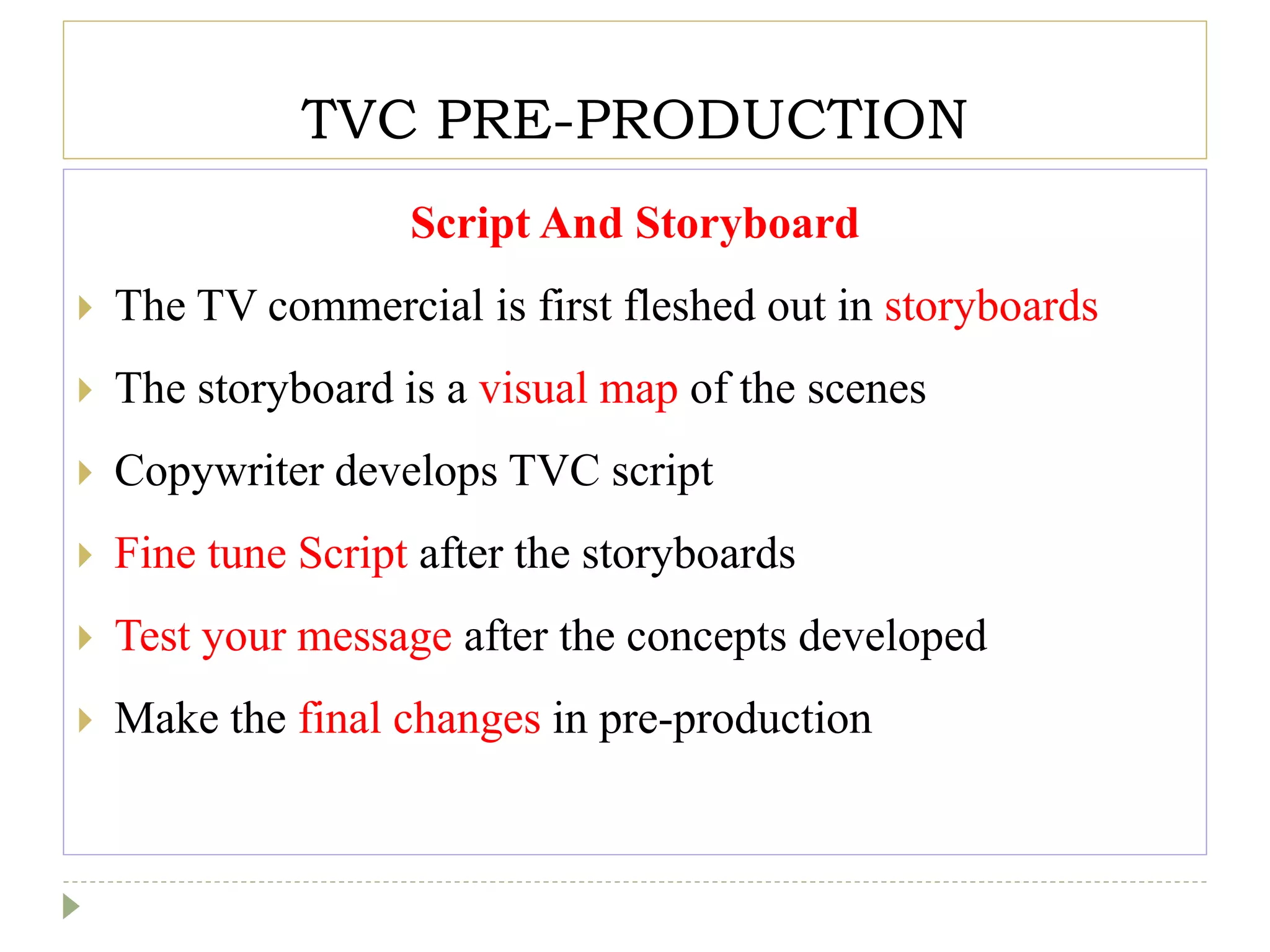 Tvc production converted | PDF