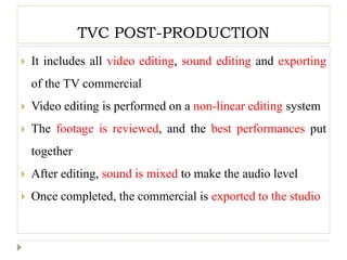 Tvc production converted | PDF
