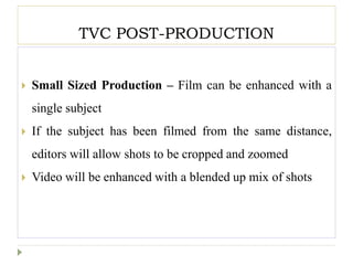 Tvc production converted | PDF