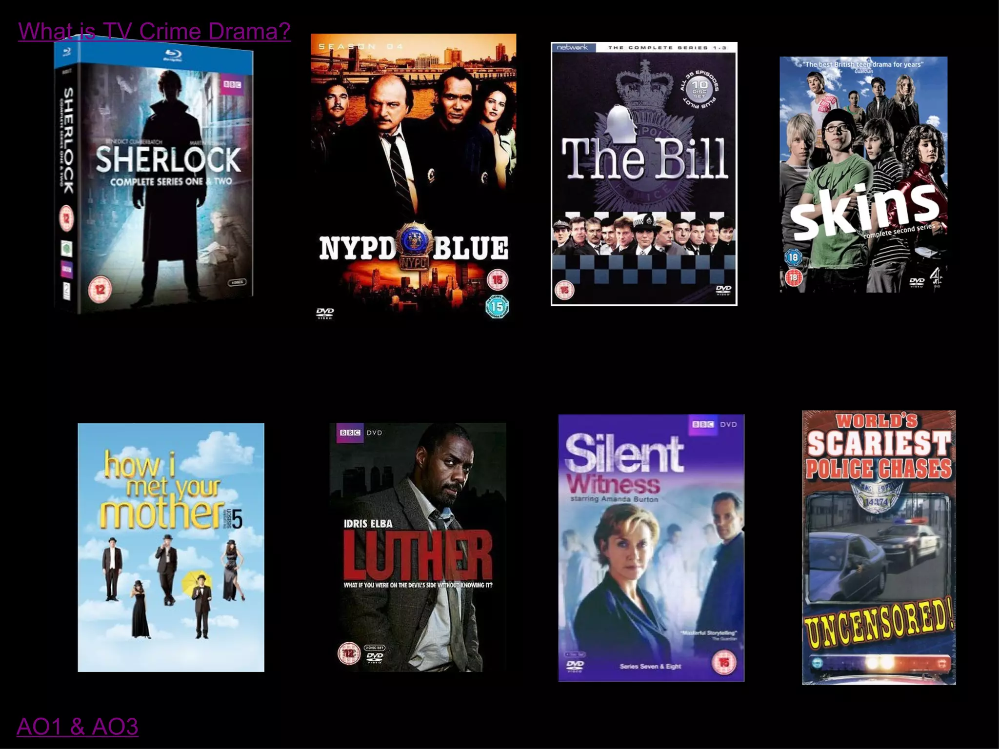 Tv crime drama v2 | PPT