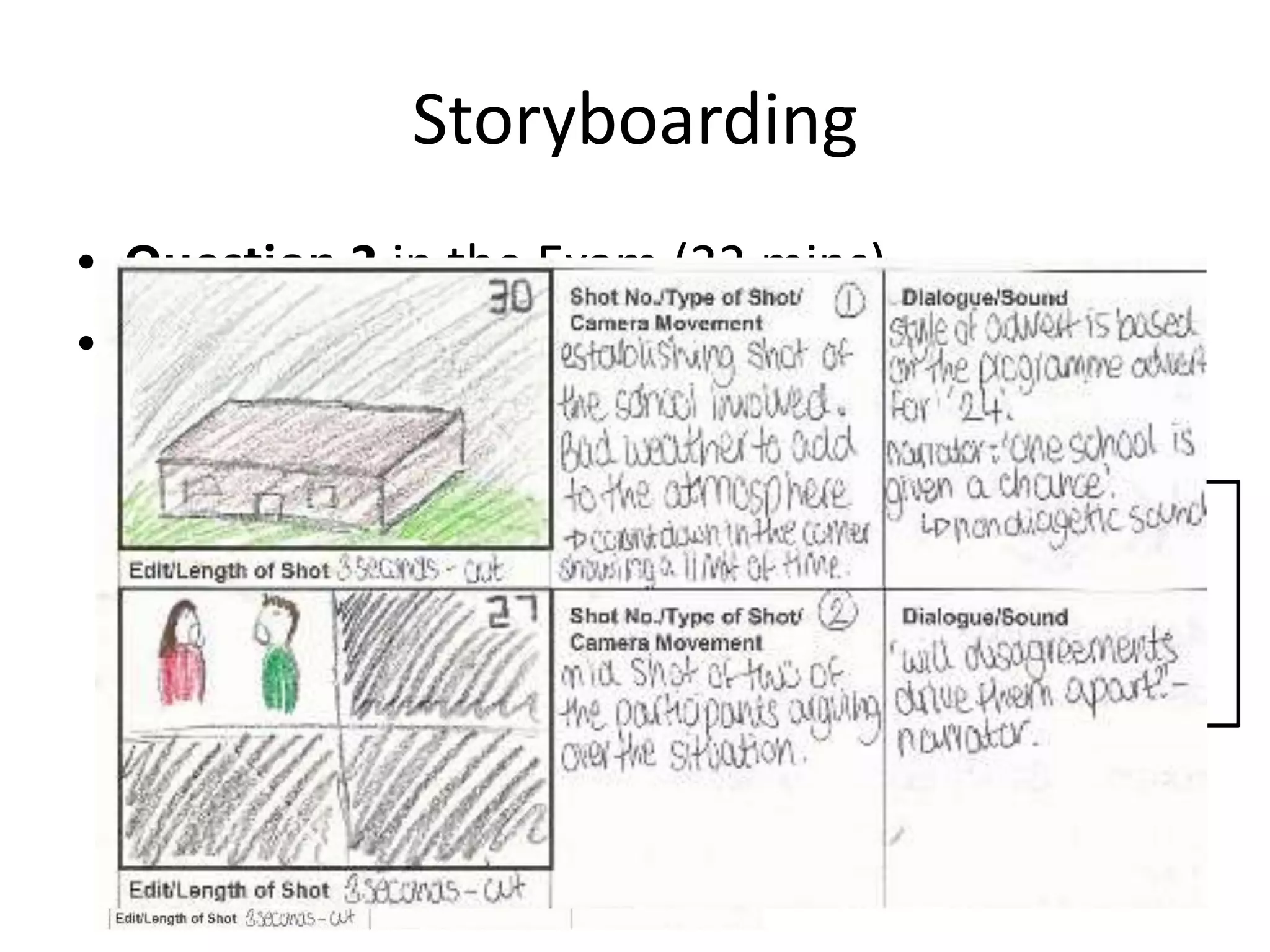 Tv crime titles & storyboarding amend | PPTX | Genres