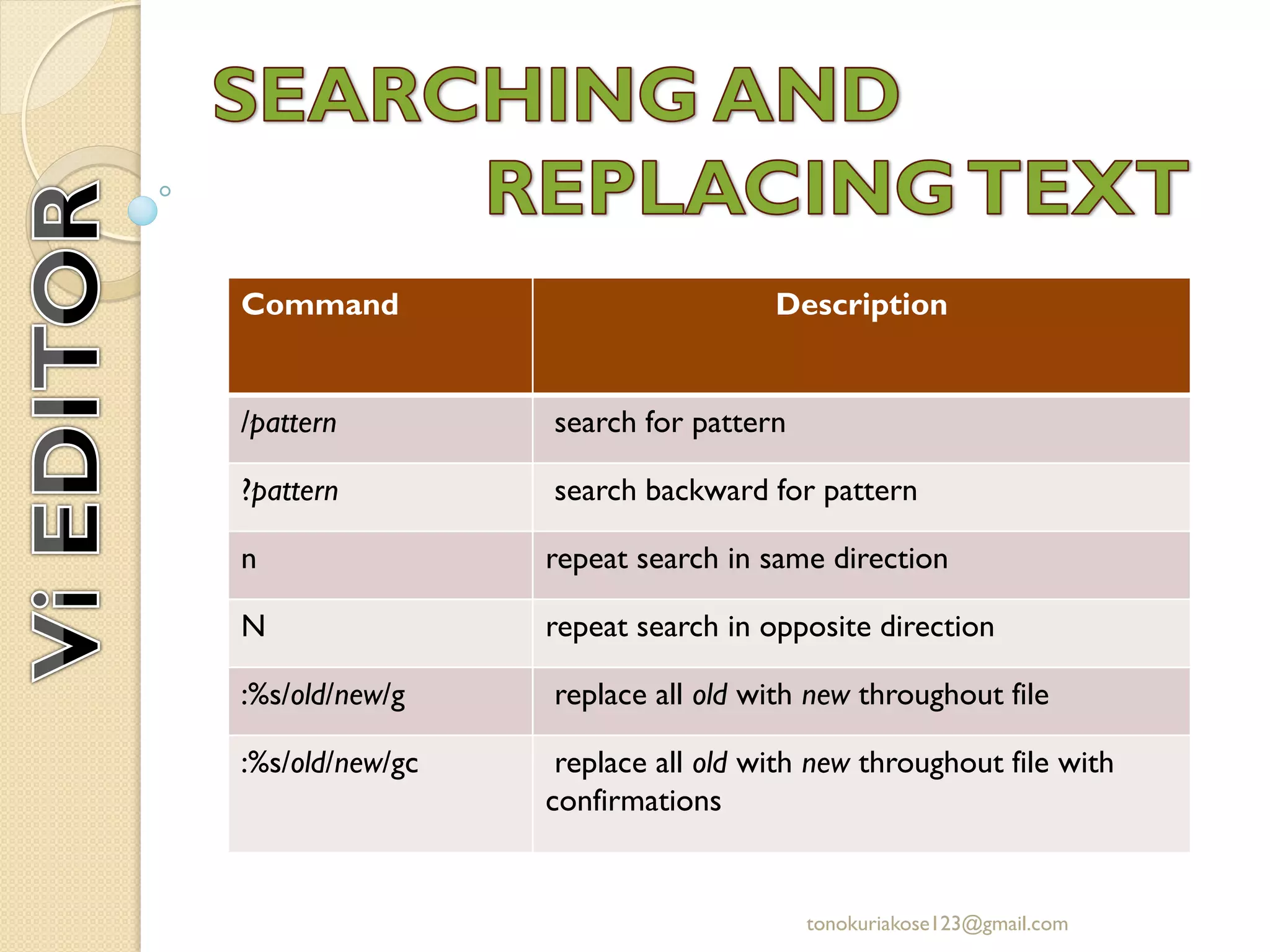 Vi editor Linux Editors | PDF | Operating Systems | Computer Software and Applications