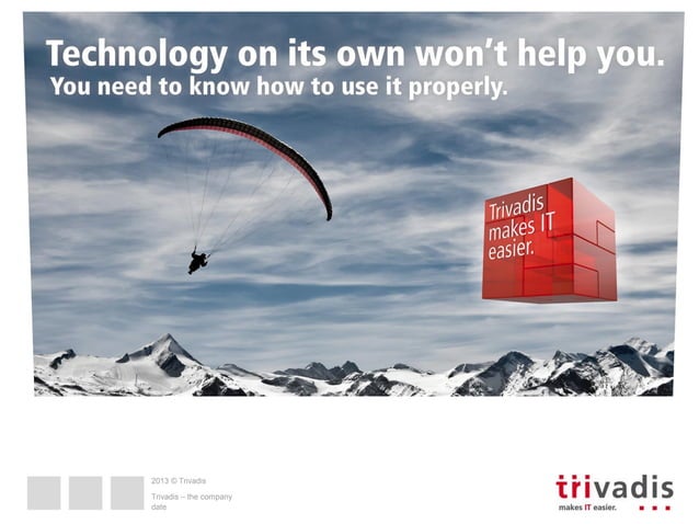 Trivadis Company Presentation - english | PDF