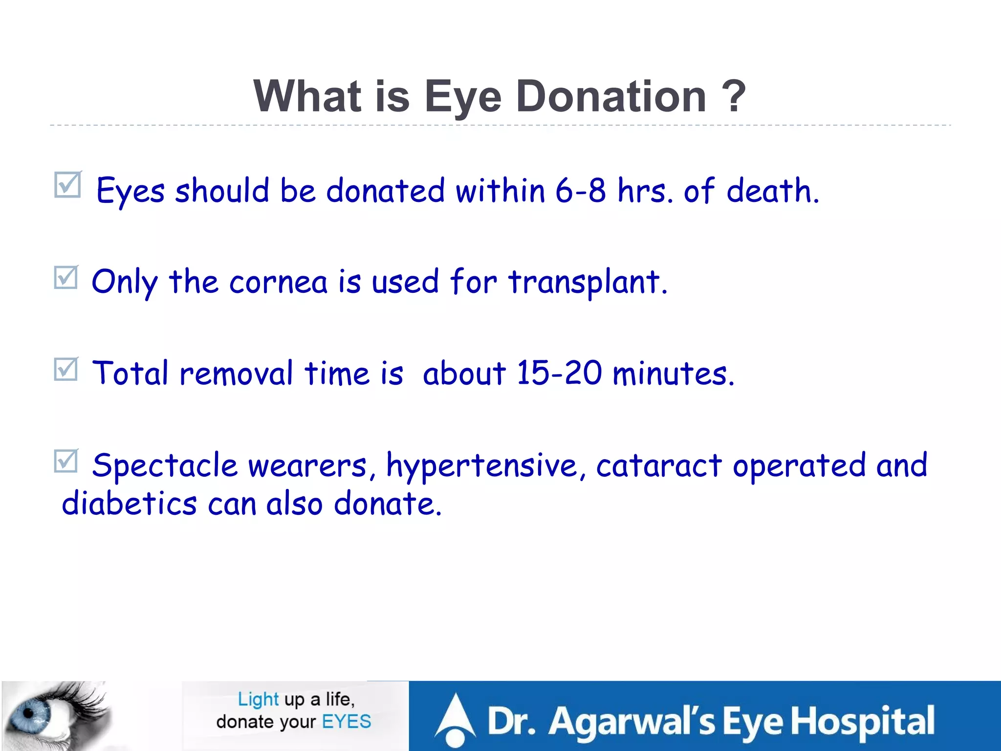 EYE DONATION | PPT