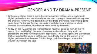 Representation of Gender in TV Dramas | PPTX