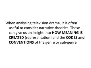 Tv drama 3 representation of masculinity | PPTX | Drama | Genres