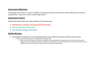 Tv drama, key terms and analysis | PPT