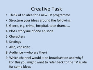 Tv drama lesson 1 | PPT