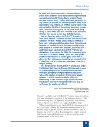 TV drama text book chapter | PDF