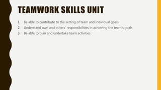 Tv drama teamworkskills powerpoint | PPT