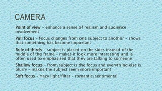 TV Drama Terminology | PPT