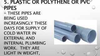 Draft Sanitary and Plumbing Layout and Details_Technical Terms | PPTX