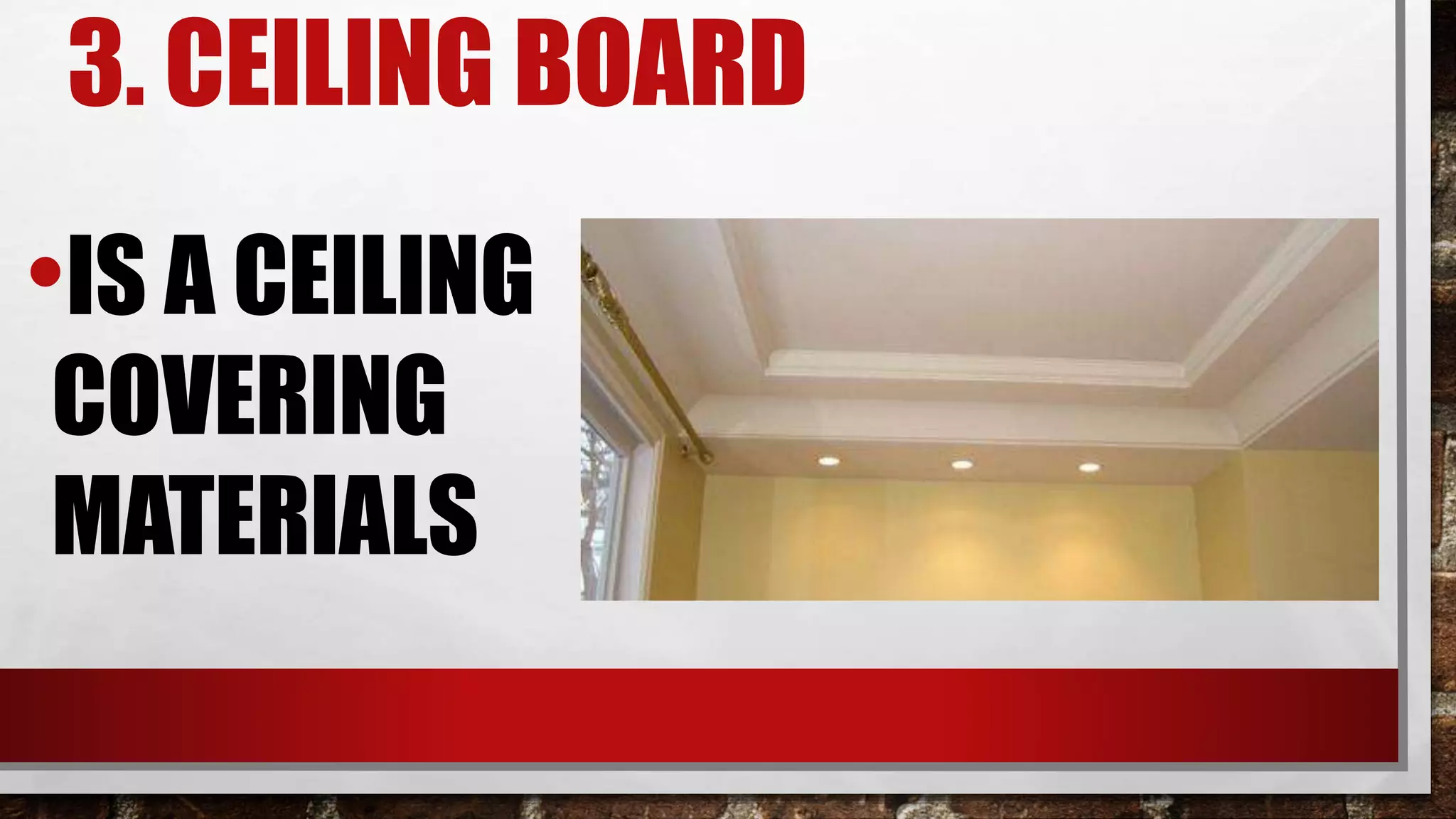 Draft Ceiling Plan_Technical Terms | PPTX