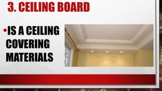 Draft Ceiling Plan_Technical Terms | PPTX