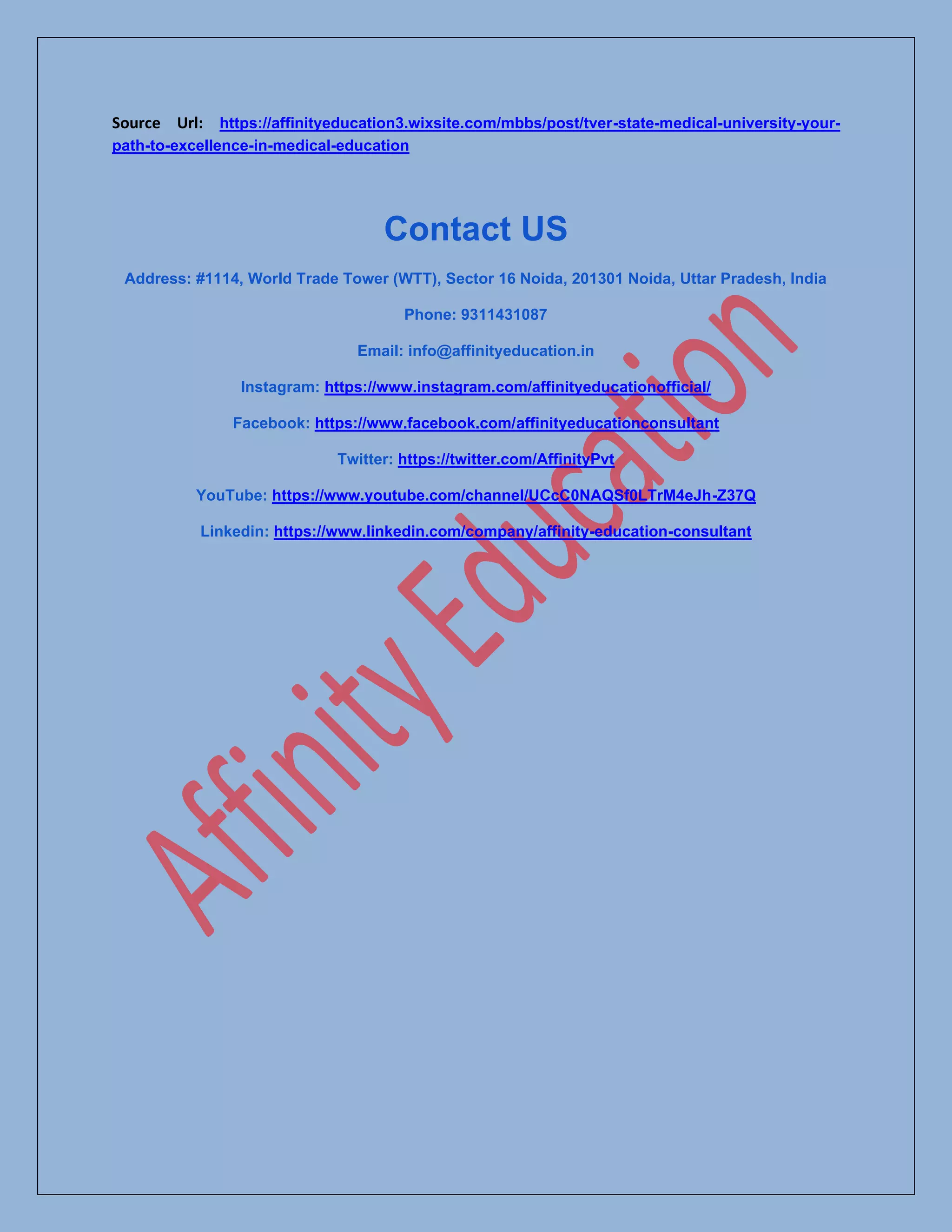 Tver State Medical University: Your Path to Excellence in Medical Education | PDF