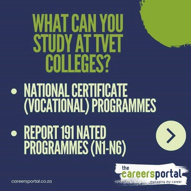 TVET Colleges Courses - NCV and Nated Courses | PDF