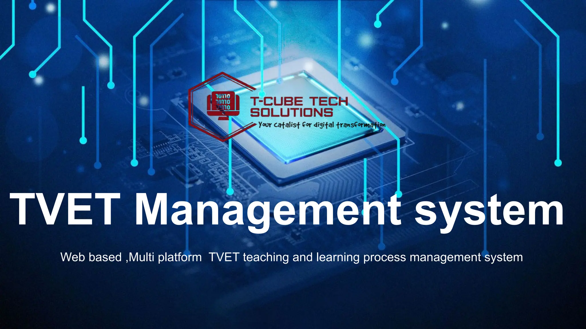 tvet management system for analysis in school or college | PPTX