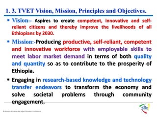 TVET Policy and Strategy on Core point ppt | PPT