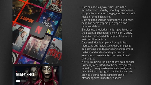 Applications of Data Science in Netflix | PDF