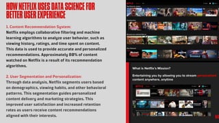 Applications of Data Science in Netflix | PDF