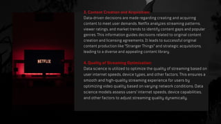 Applications of Data Science in Netflix | PDF