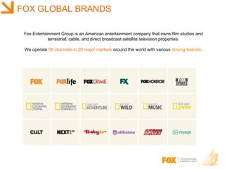 Tv Global Branding Il Caso Fox 2008 | PPT | Television | Entertainment