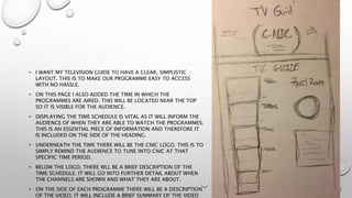 Tv guide/ media | PPTX