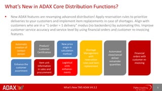 What's new with ADAX Retail Distribution? | PPT