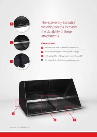 Tvh product leaflet buckets | PDF