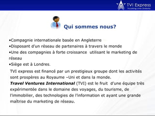 TVI Express - en Francais | PPT | Business | Business and Finance