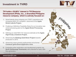 TVI Pacific Corporate Presentation | PDF