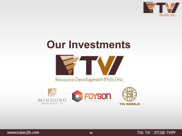 TVI Pacific Corporate Presentation | PPT