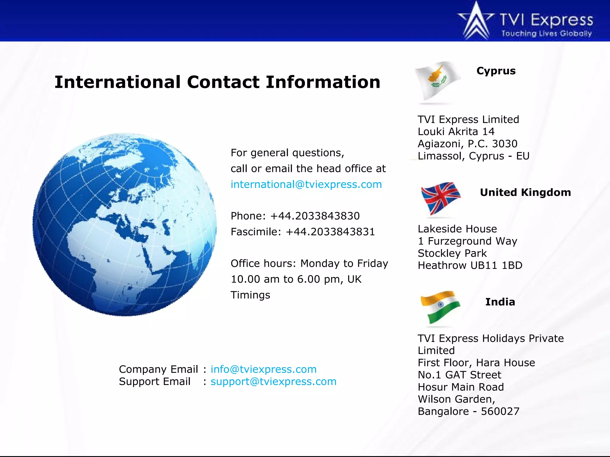 TVI Express Presentation | PPT